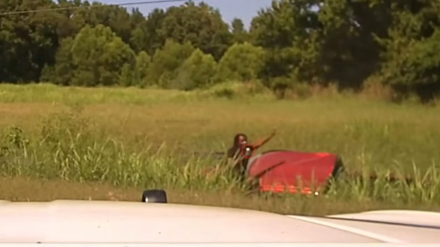 Dodge Ram Driver Gets Out Drinking A Beer After A PIT Maneuver ...