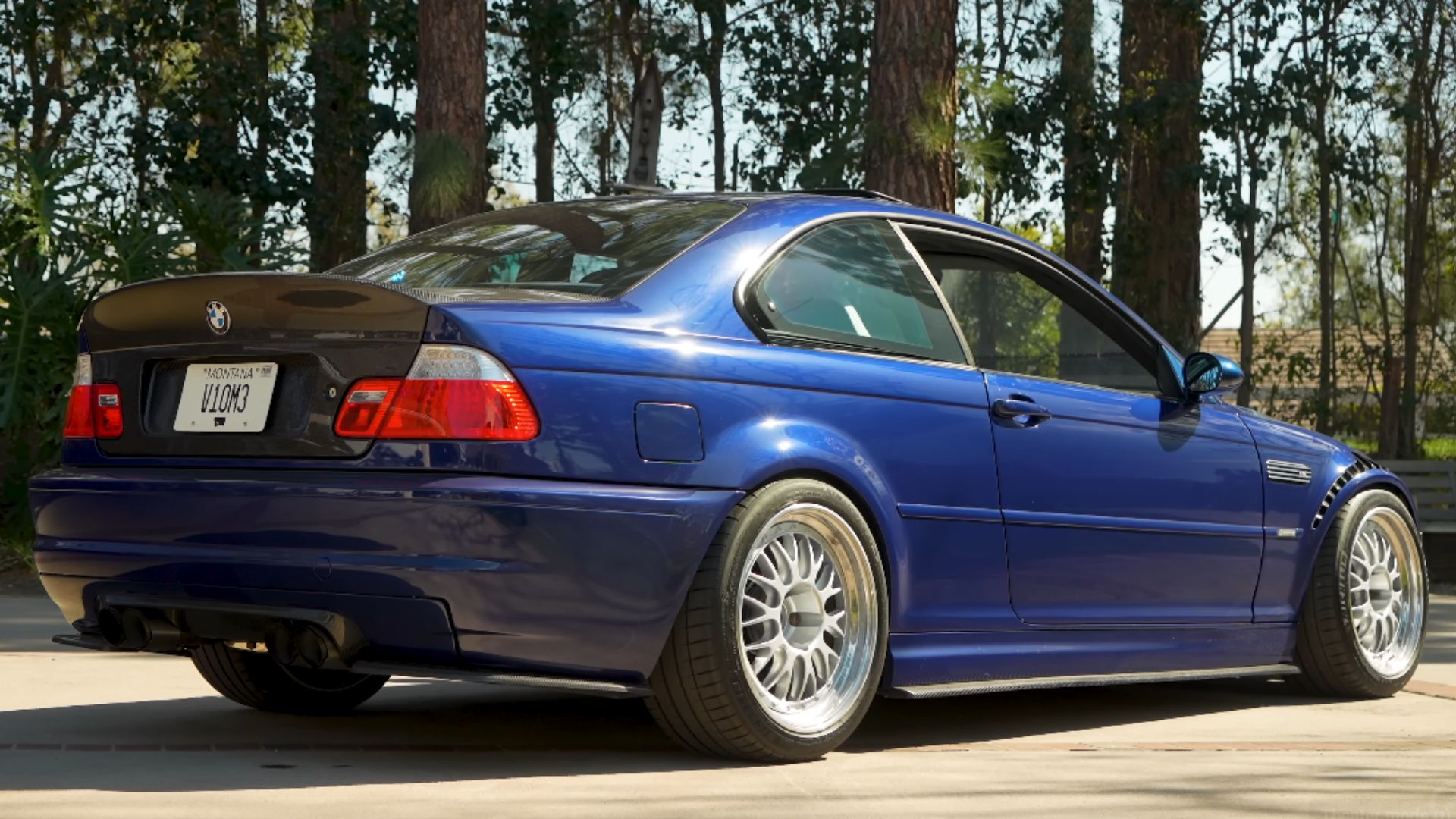 E46 BMW M3 Competition Sports An E60 M5 Engine Swap - Backfire News