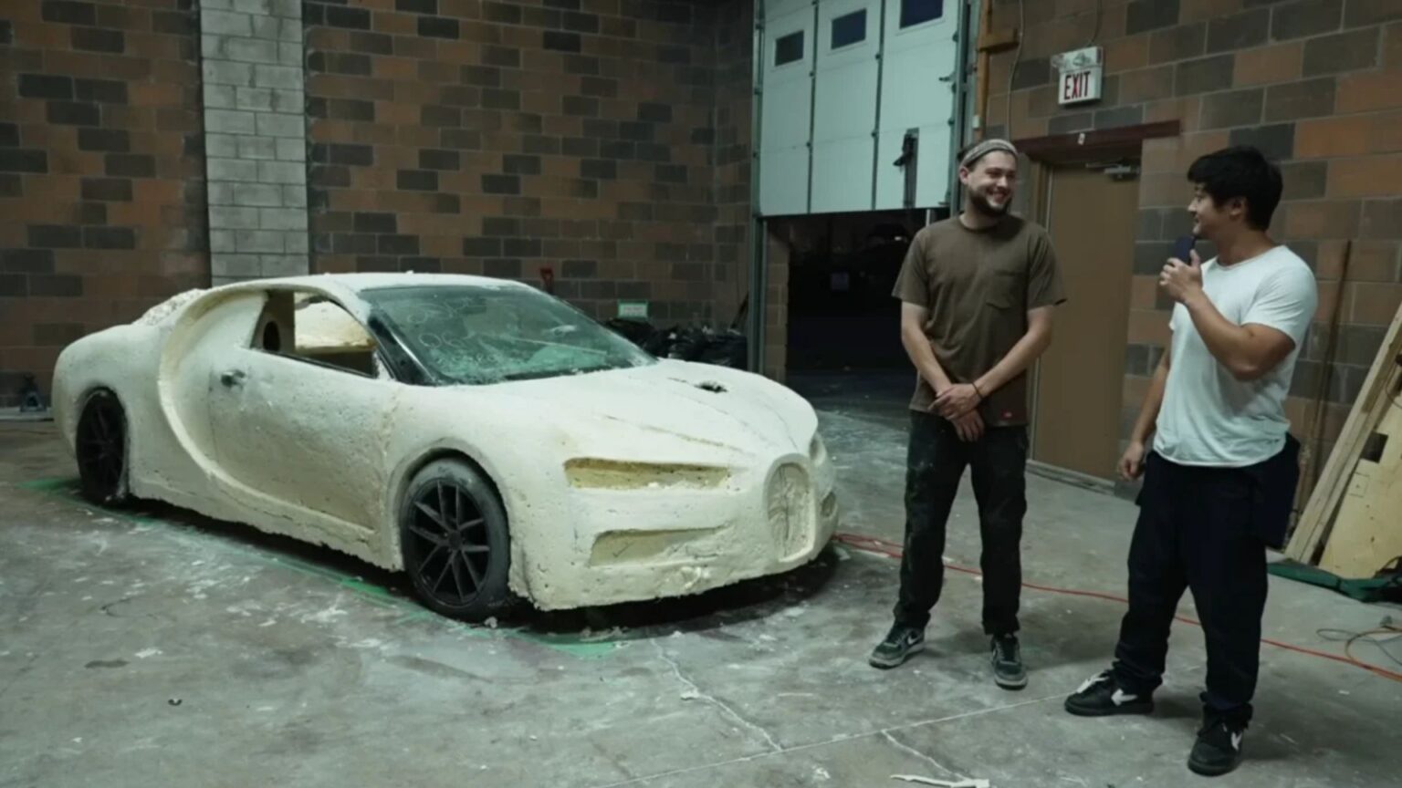 Canadian YouTuber Builds $3.4 Million Bugatti Replica From Junkyard ...