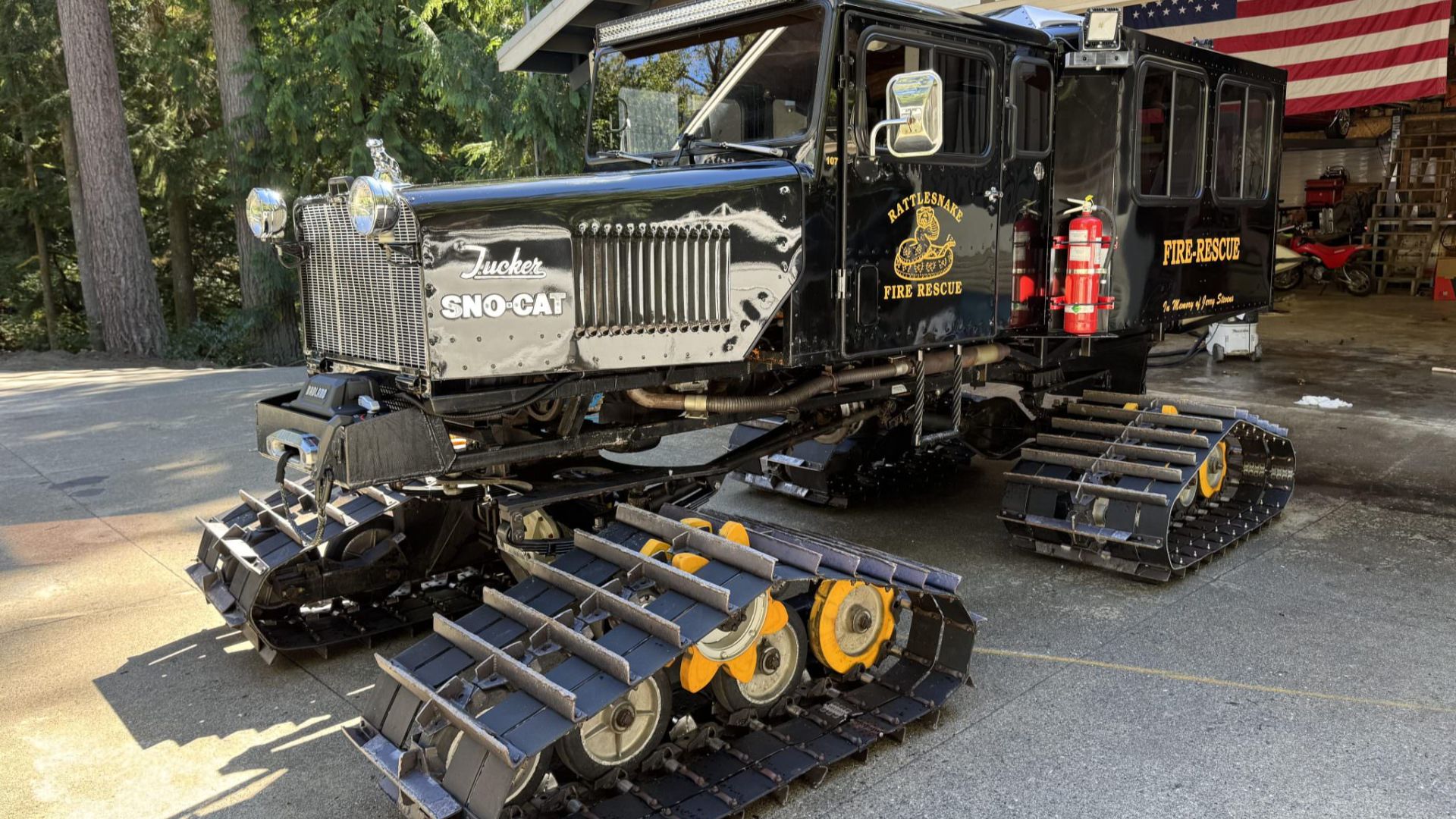 Restored 1985 Tucker Sno-Cat Hits the Market, Continuing a Legendary ...