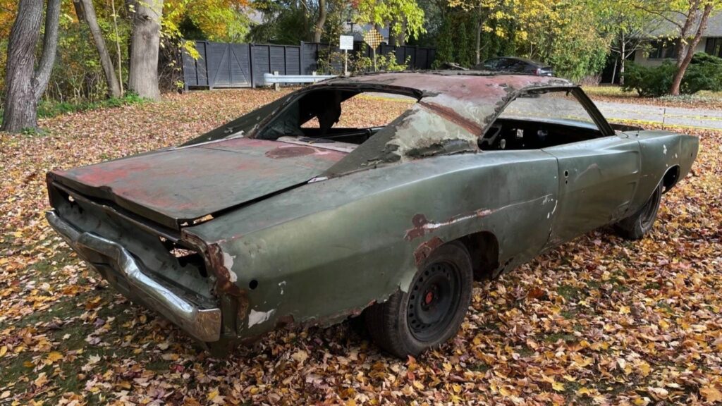 Neglected 1968 Dodge Charger Listed in Canada Faces Steep Climb Toward ...