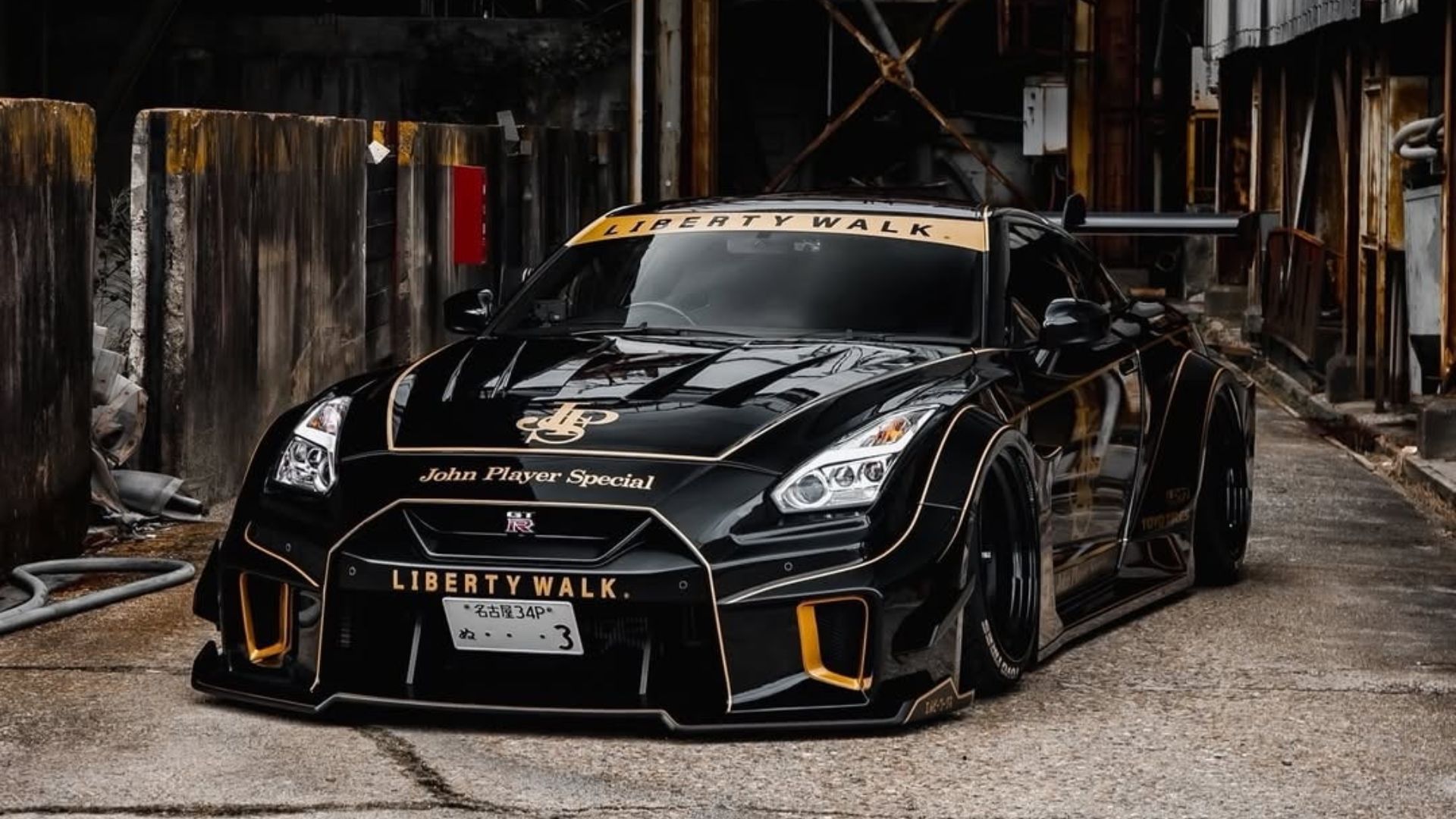 Liberty Walk Revives Nissan GT-R with Striking John Player Special ...