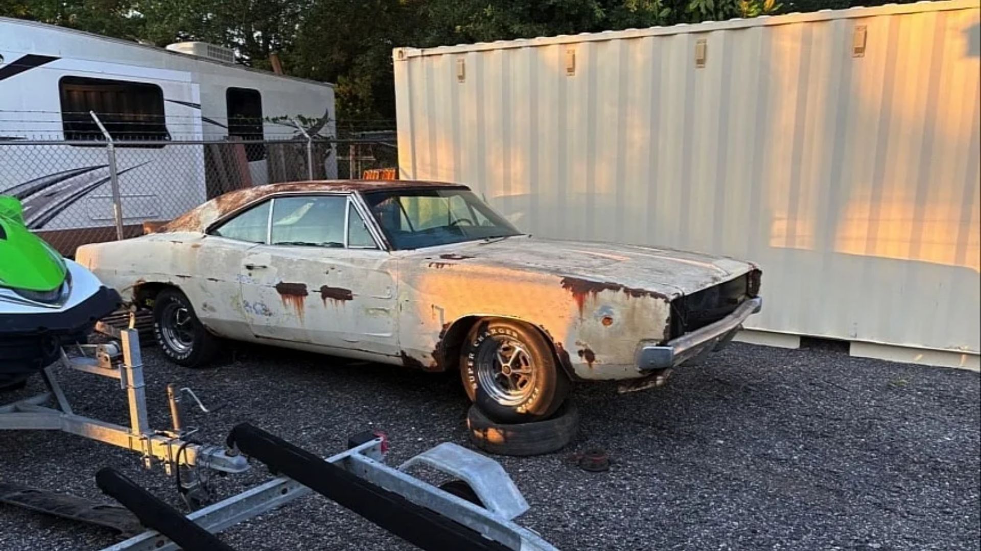 Two 1968 Dodge Chargers Found in Barn Offered at Same Price, Leaving ...