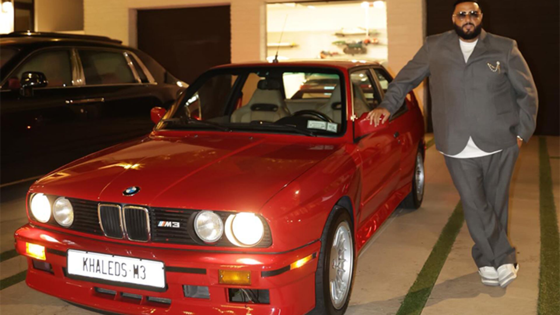 DJ Khaled Receives Nostalgic BMW M3 Gift for His 50th Birthday ...