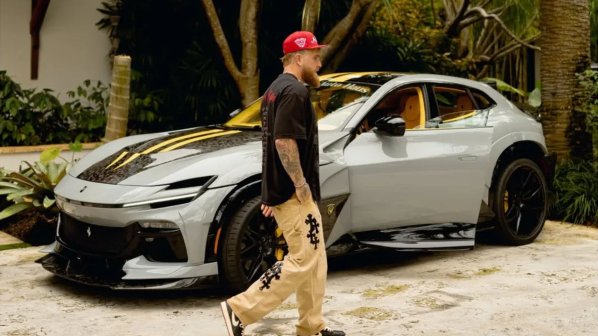 Jake Paul Adds One-Off Widebody Ferrari Purosangue to Growing Car ...