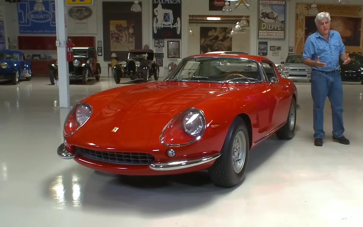 Jay Leno explains why Ferrari remains missing from his massive car ...